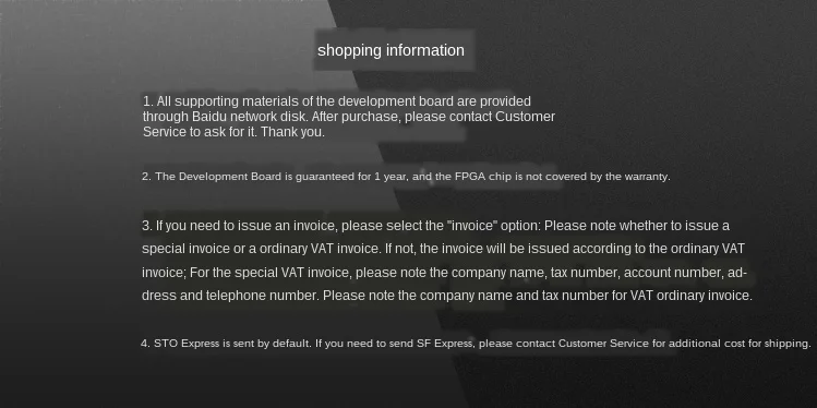 Alinx XILINX FPGA Placa de desarrollo de Oro Negro ZYNQ 7010/7020/7000 Zedboard - PcCables