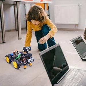 Kit de chasis de robot 4WD con motor 4 TT para Arduino/Raspberry Pi ...