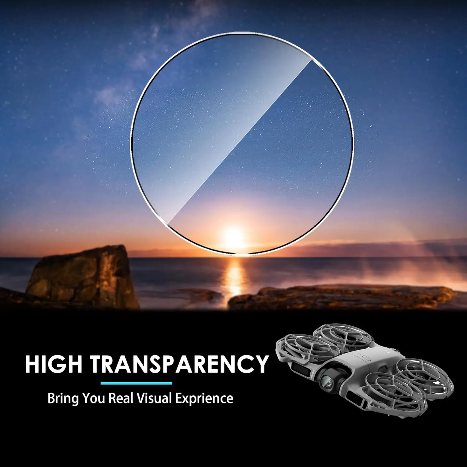 Protector de lente para cámara de Dron DJI Neo 2, película protectora ...